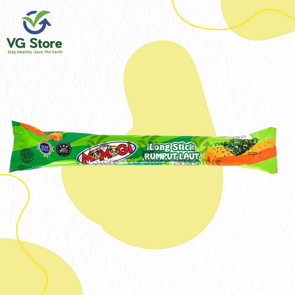 Jual Momogi Long Stick Rumput Laut Seaweed Makanan Ringan | Shopee ...