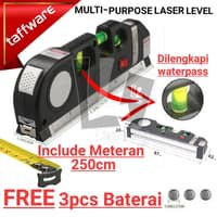 Jual PENGGARIS METERAN LASER WATERPASS DIGITAL LEVEL PRO3 250CM bukan ...