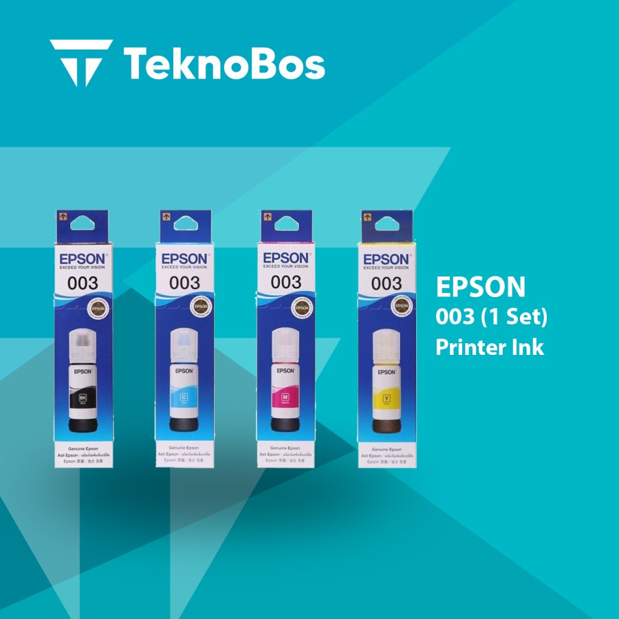 Jual Epson Ink 003 Bundle CMYK | Shopee Indonesia