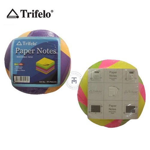 Jual Paper Notes Trifelo 76x76 400 Sheet TF-PN0244 | Shopee Indonesia