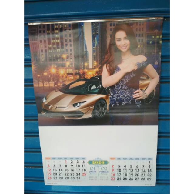 Jual Kalender dinding Standar artis Mobil tahun 2020 | Shopee Indonesia