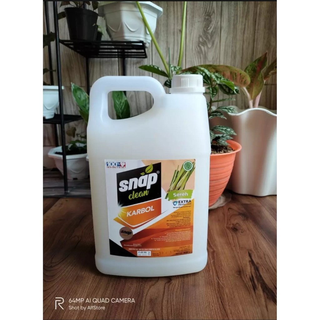 Jual Karbol Aroma Snap Clean isi 4 Liter | Shopee Indonesia
