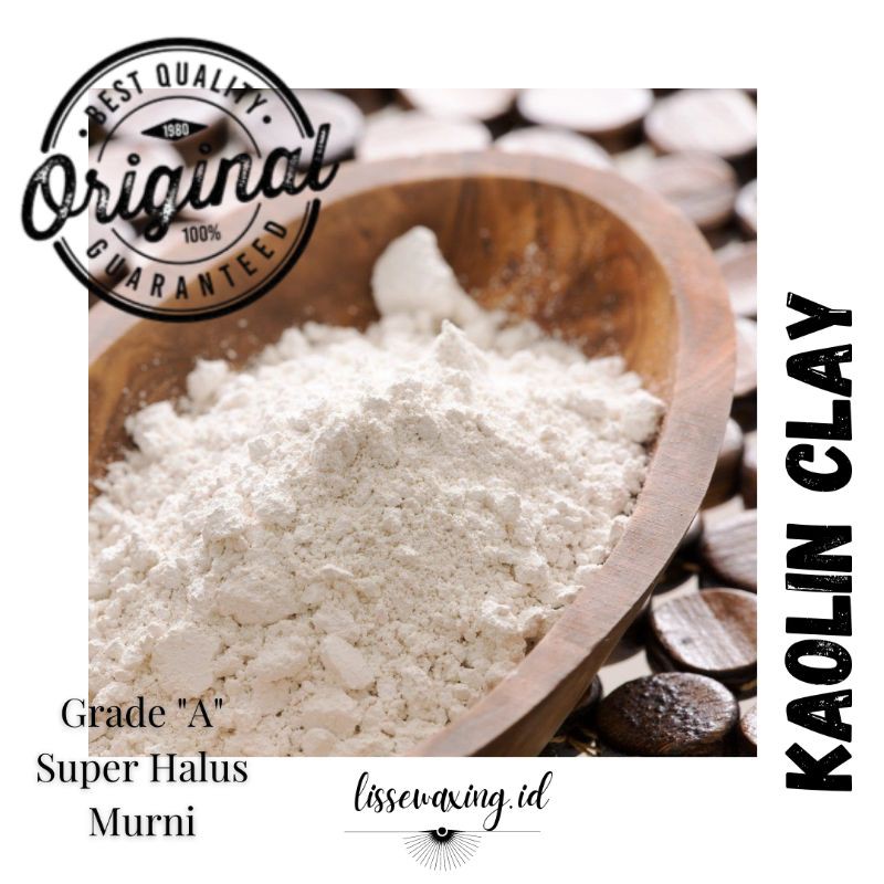 Jual Pure Kaolin Clay / Lempung Kaolin Murni Cosmetic Super Grade ...