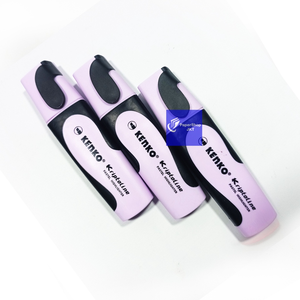 Jual KENKO - Highlighter Kriptoline Pastel Warna - Pcs | Shopee Indonesia