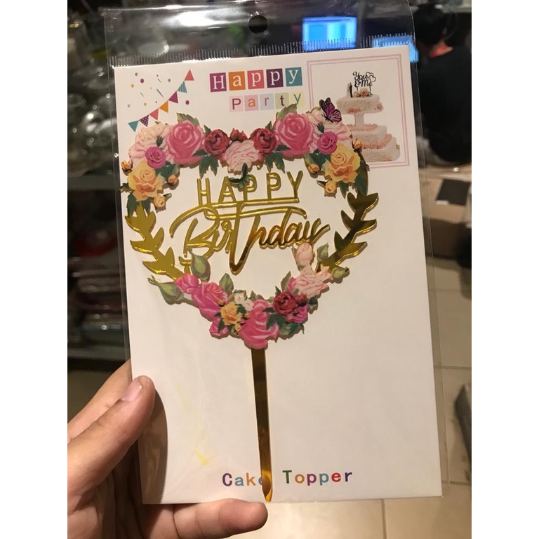 Jual TOPPER CAKE KARAKTER HBD / TOPPER HIASAN KUE | Shopee Indonesia