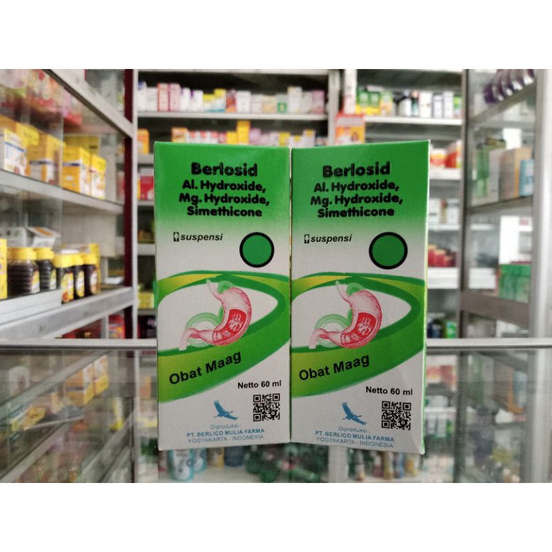 Jual BERLOSID SIRUP 60 ml | Obat Maag - ED 04/26 | Shopee Indonesia