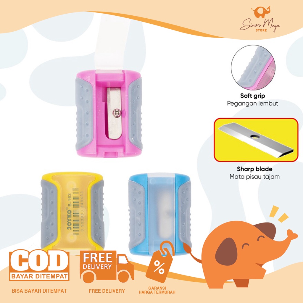 Jual Joyko Serutan B-162 / Joyko Sharpener Rautan Serutan Peruncing ...