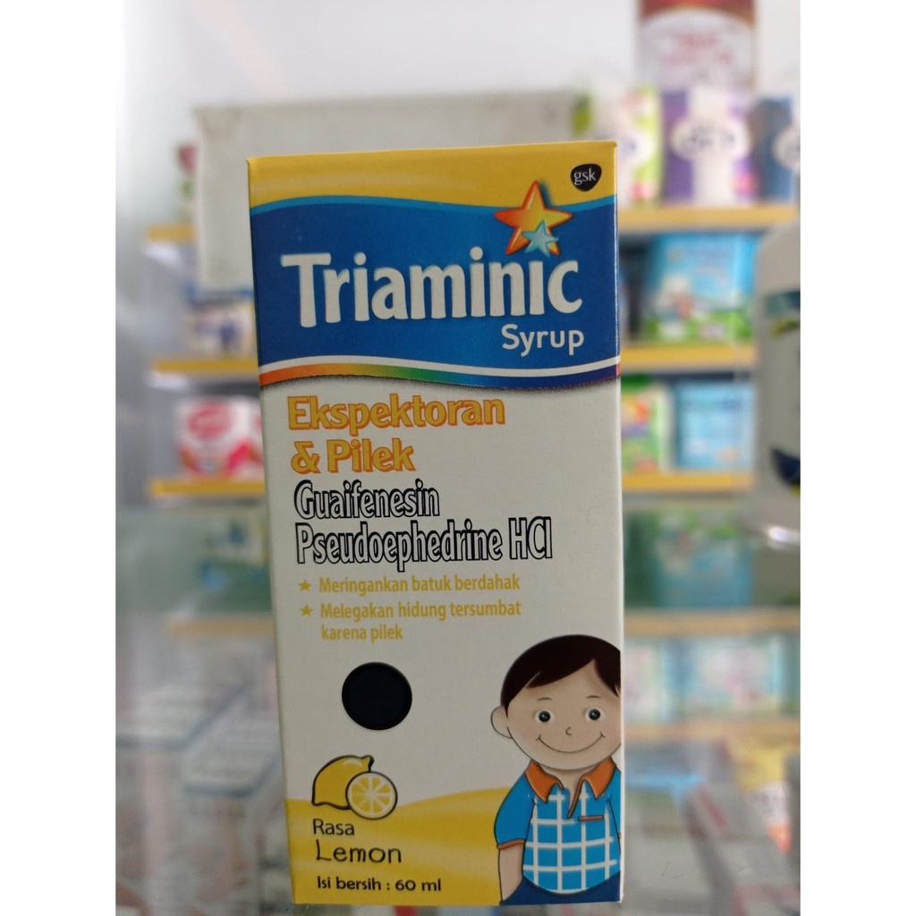 Jual Triaminic Ekspektoran & Pilek Sirup 60 ml | Shopee Indonesia