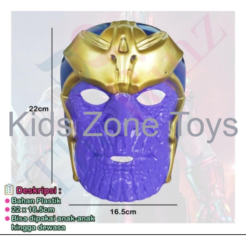 Jual Mainan Anak Topeng Super Hero Batman, Hulk, Iron Man, Optimus ...