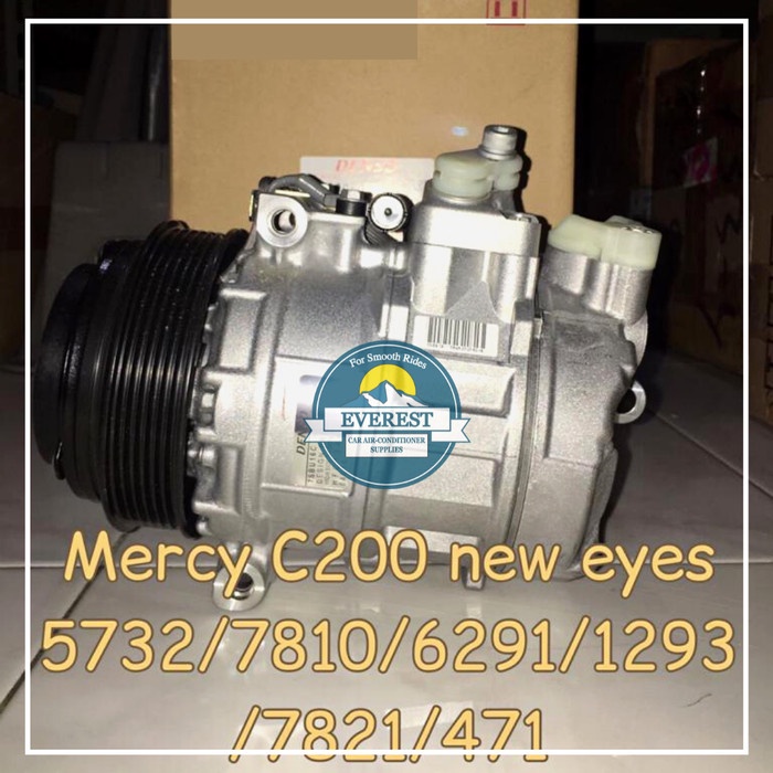 Jual Compressor Kompresor AC Mobil Mercy New Eyes C200 Denso | Shopee ...