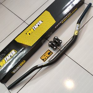 Jual Stang Fatbar Dan Riser Stang Lowbar Protaper Hitam | Shopee Indonesia
