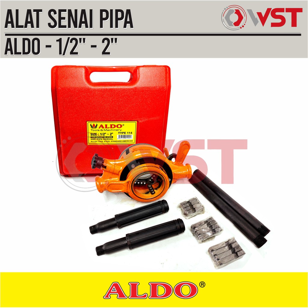 Jual Aldo Alat Senai Pipa 1/2"-2" / Snei / Snai 1/2" - 2" | Shopee ...