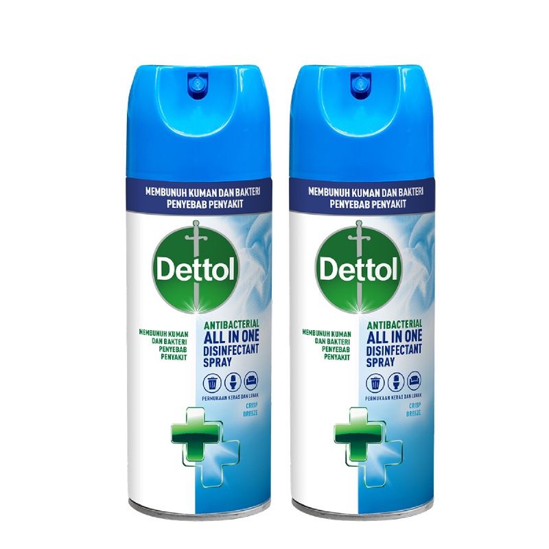 Jual Dettol Disinfectant Spray Semprotan Disinfektan 450mL Disinfektan ...