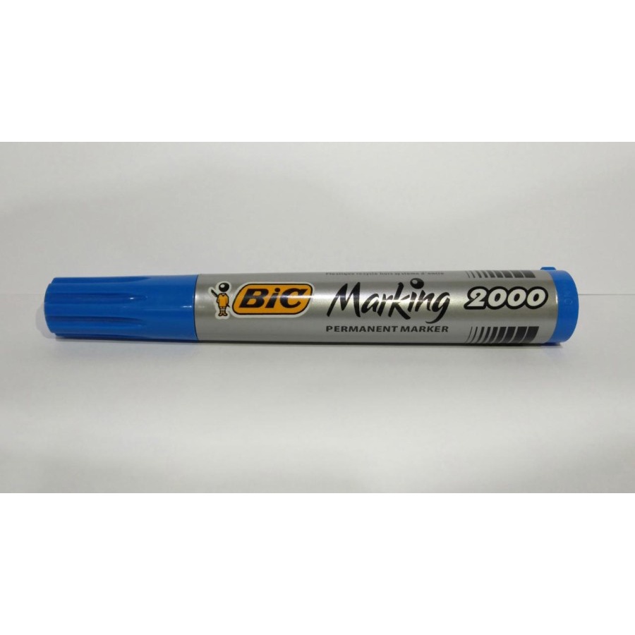 Jual Spidol Permanen BIC Marking 2000 Permanent Marker - Biru | Shopee ...