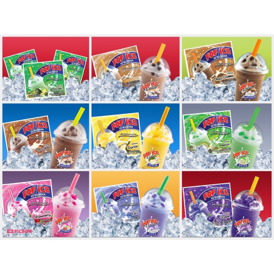 Jual POP ICE VARIAN RASA / POP ICE / MINUMAN / MINUMAN BUBUK | Shopee ...