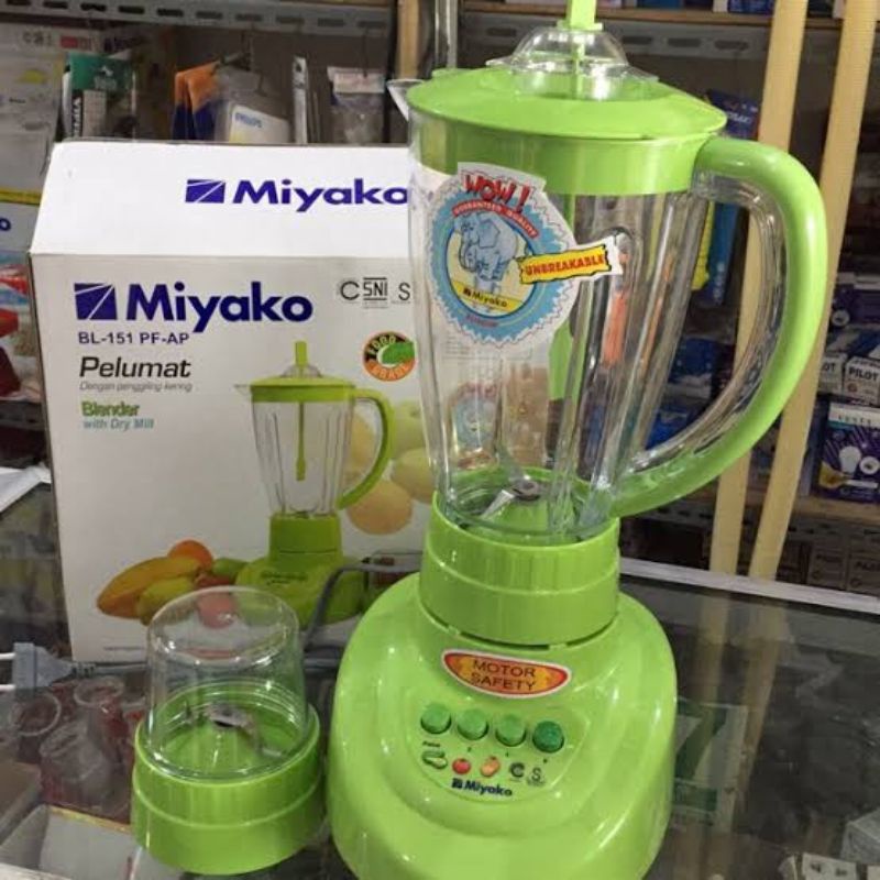 Jual BLENDER MIYAKO BL-151PF/AP BLENDER PLASTIK MIYAKO | Shopee Indonesia Jual BLENDER MIYAKO BL-151PF/AP BLENDER PLASTIK MIYAKO | Shopee Indonesia