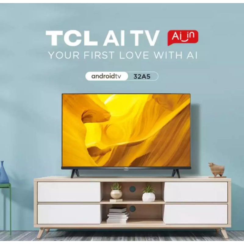 Jual TCL 32A5+ TV LED Digital Smart Android 11 Dengan Bezzel Tipis Dan ...