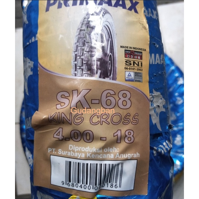 Jual Primaax SK68 400 18 King Cross Ban luar Trail Tubetype Pacul ...