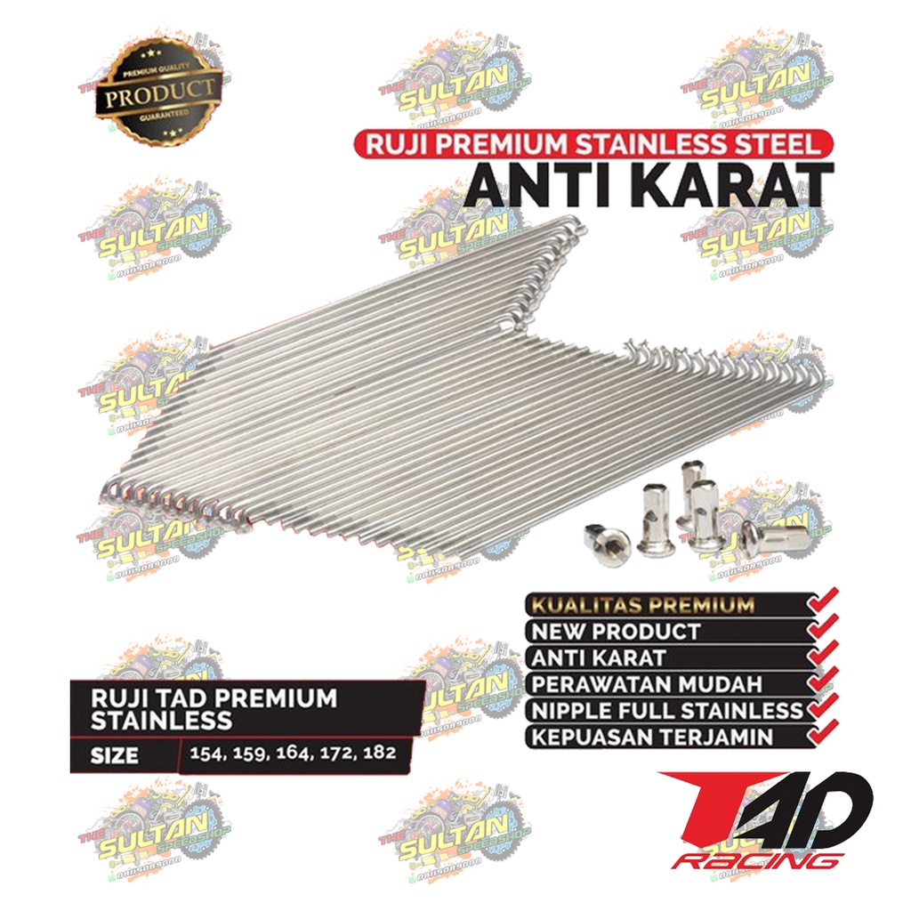 Jual JARI JARI RUJI STAINLESS 89 120 131 154 159 164 172 180 184 TAD ...