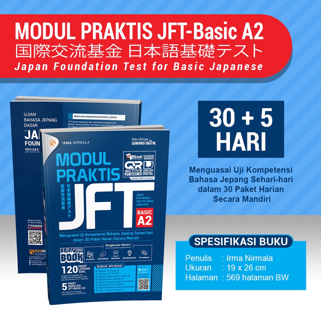 Jual Modul Praktis JFT-Basic A2 | Shopee Indonesia