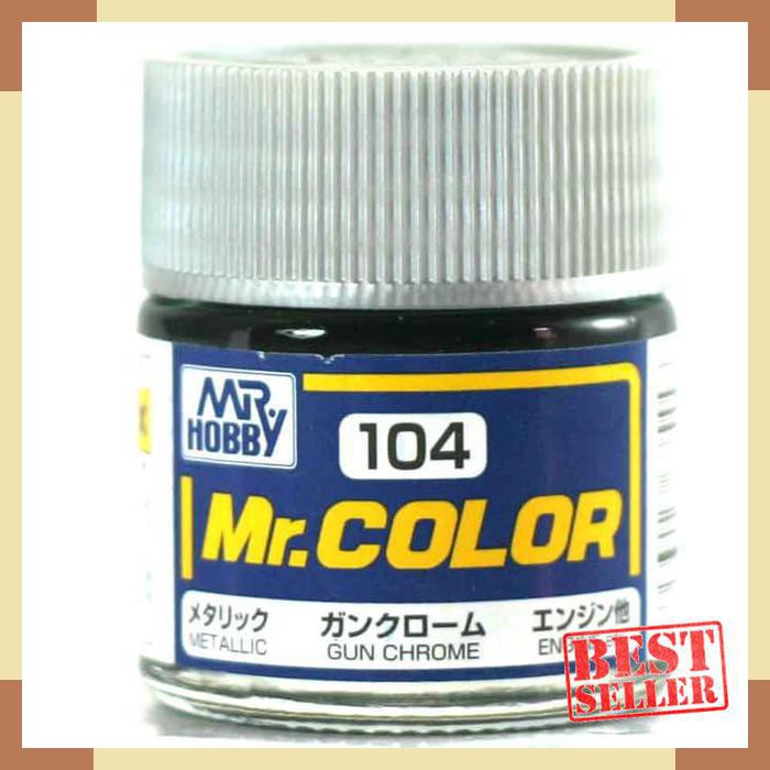 Jual Mr Color C 104 GUN CHROME - Gundam model kit paint | Shopee Indonesia