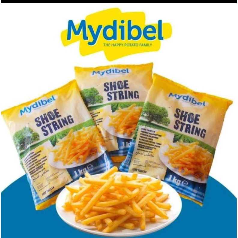 Jual kentang mydibel shoe string 1kg | Shopee Indonesia