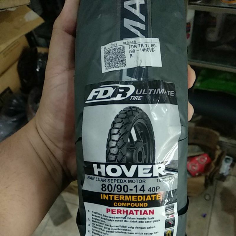Jual Ban Motor Metic FDR Hover 80/90-14 Tubeless | Shopee Indonesia