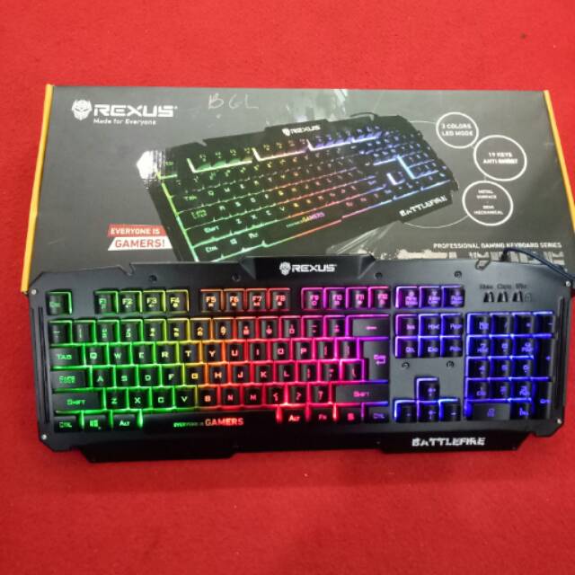 Jual Keyboard Rexus Semi Mechanical K9D Metal Surface | Shopee Indonesia