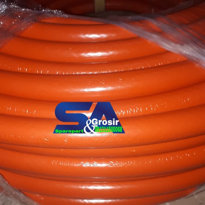 Jual Selang gas ROLL WINN GAS - Rol Slang gas SNI - Potongan - Meteran ...