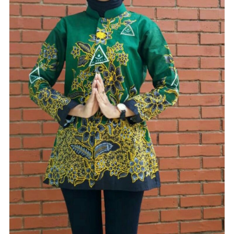 Jual Baju Batik IPPNU Nasional Seragam Resmi Murah Terbaru | Shopee ...