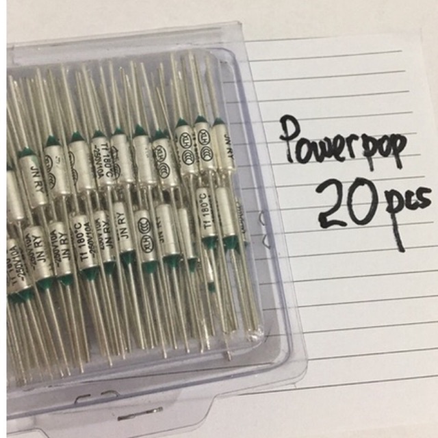 Jual Thermofuse magicom 10a 250v murah ecer / Fuse 10a 180c 185c magic ...