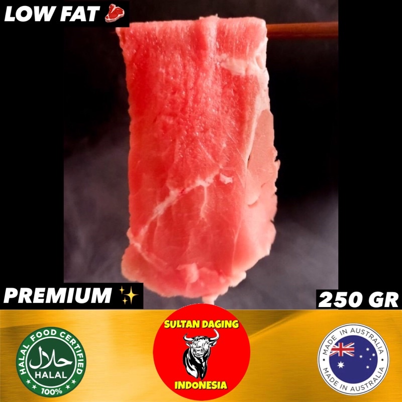 Jual BEEF SLICE LOW FAT 250 GRAM IMPORT DARI AUSTRALIA/ BEEF SLICE ...