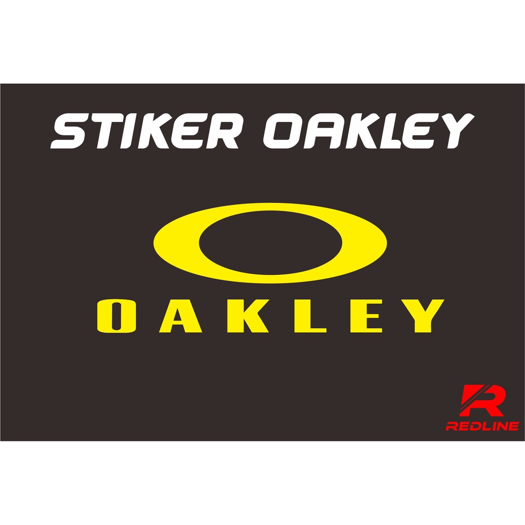 Jual STIKER OAKLEY CUTTING BAHAN REFLEKTIF | Shopee Indonesia