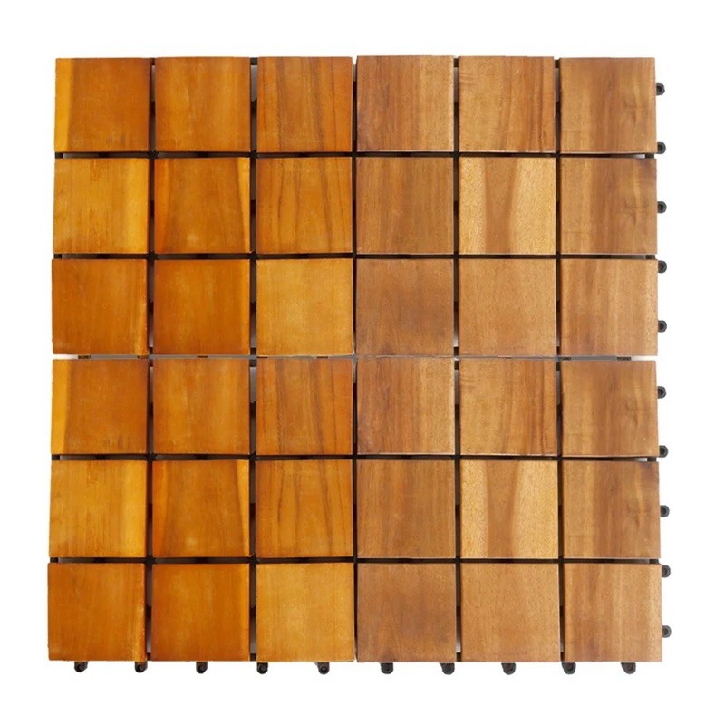 Jual decking ubin lantai kayu buat hiasan ruangan outdoor taman ...