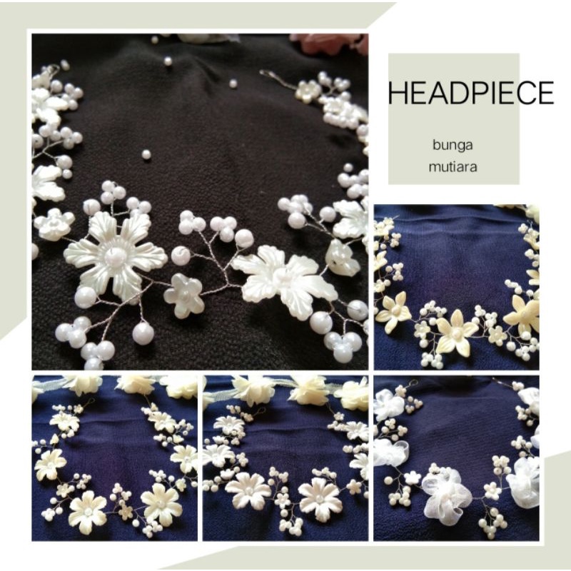 Jual Headpiece bunga-mutiara | Shopee Indonesia