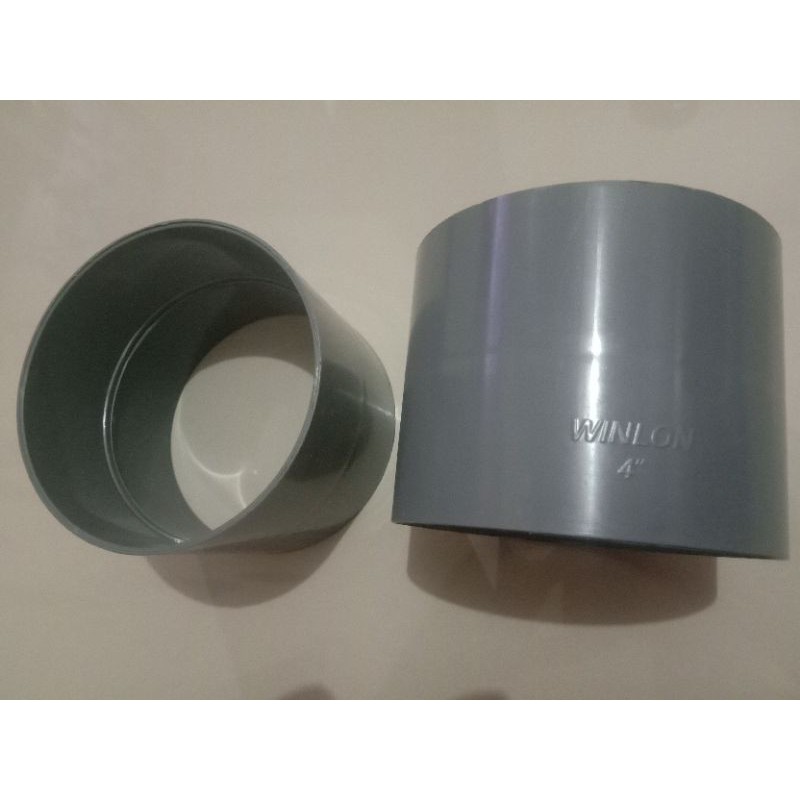 Jual Sambungan Pipa Lurus PVC / Socket 4 inch Winlon | Shopee Indonesia