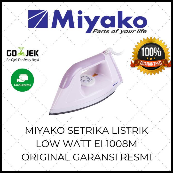 Jual Setrika Listrik Miyako EI 1008M - Gosokan Baju Mini Kecil Low Watt ...