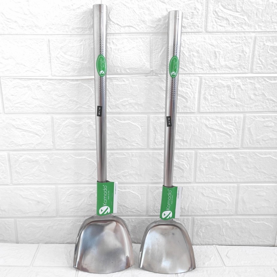 Jual Sodet Stainless 38cm 40cm Sutil Spatula Resto Jumbo Komodo TEBAL ...