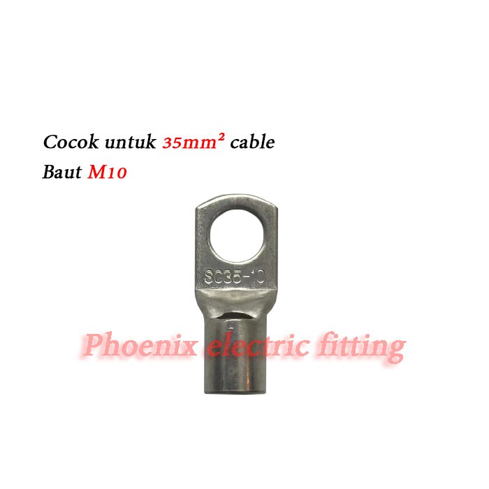 Jual Skun SC 35-10 Import Copper Terminal Copper Cable Lug | Shopee Indonesia