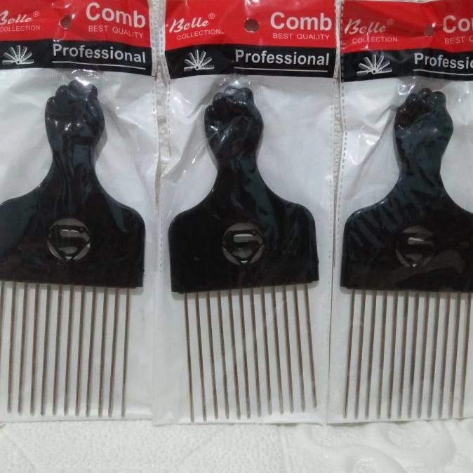 Jual sisir garpu besi /sisir rambut kribo TERGOKIL | Shopee Indonesia