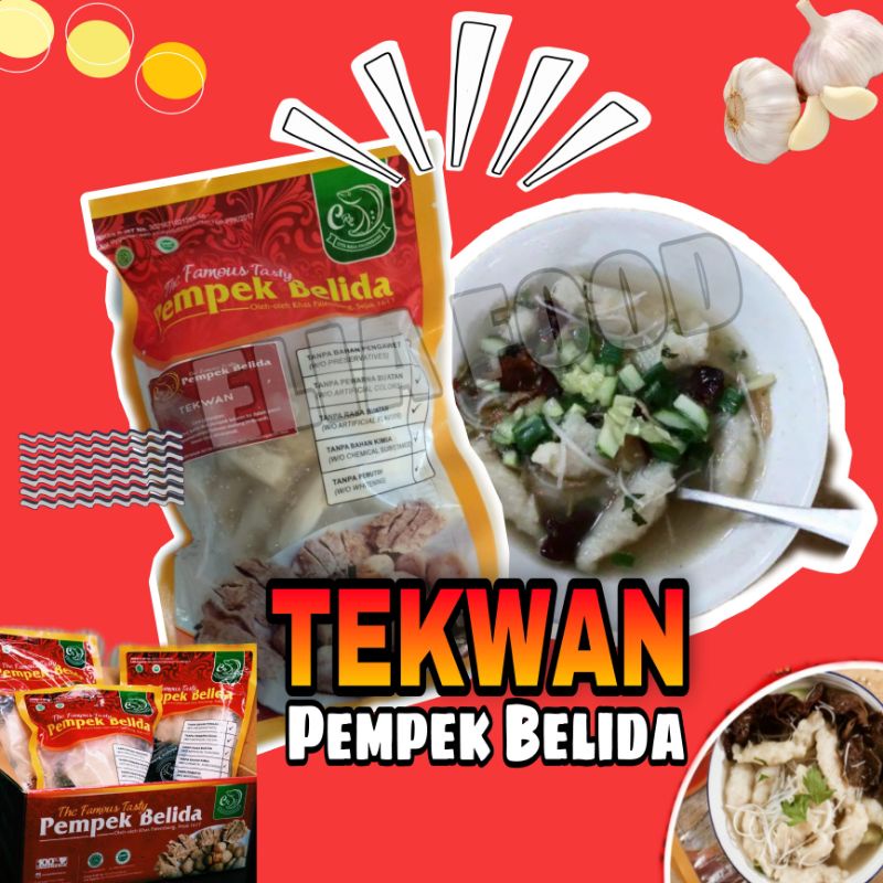 Jual TERMURAH!!!TEKWAN PEMPEK BELIDA/1 PAX/TEKWAN FROZEN/TEKWAN ...