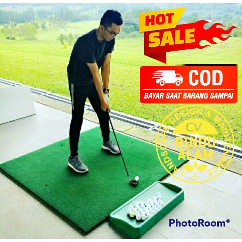 Jual Karpet Driving Golf Ukuran 1m x 1m (Driving Range Premium Quality ...