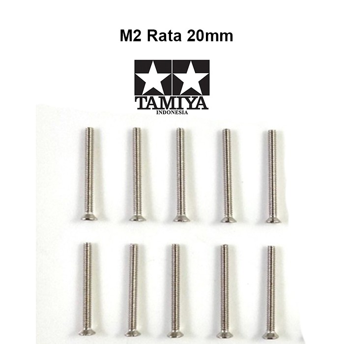 Jual Baut Rata 20mm Screw M2 / Baut Gepeng | Shopee Indonesia