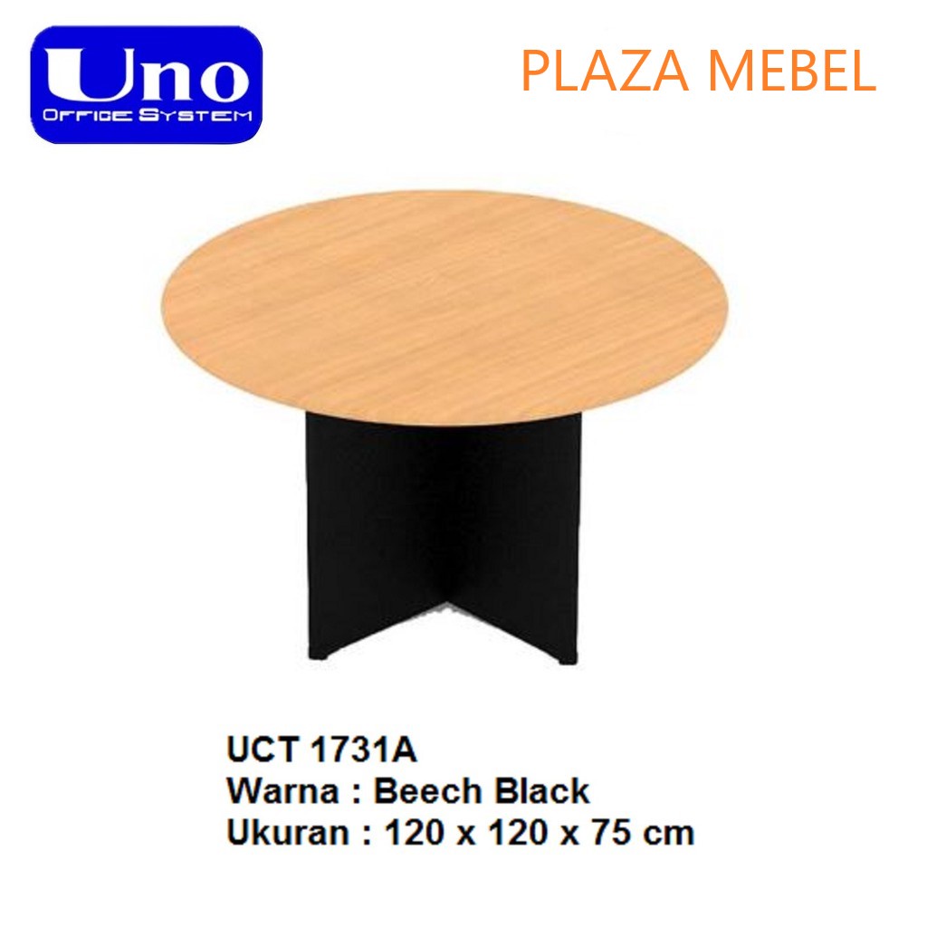 Jual Meja Rapat / Meeting Bundar / Bulat UCT 1731A UNO Uk. 120cm ...
