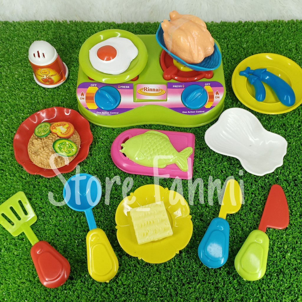 Jual MAINAN MASAK MASAKAN RESTORAN KELILING MAINAN ANAK CEWEK MAINAN ...