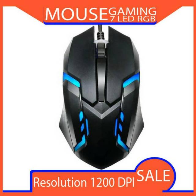 Jual Mouse Gaming LED RGB | Shopee Indonesia