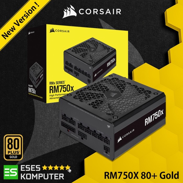 Jual PSU Corsair RMx Series RM750x 750 Watt 80 Plus Gold Fully Modular | Shopee Indonesia