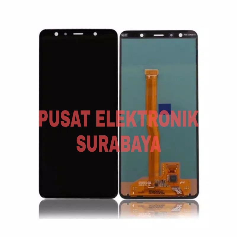 Jual LCD TOUCHSCREEN SAMSUNG GALAXY A7 2018/A750 - OLED 2 COMPLETED | Shopee Indonesia