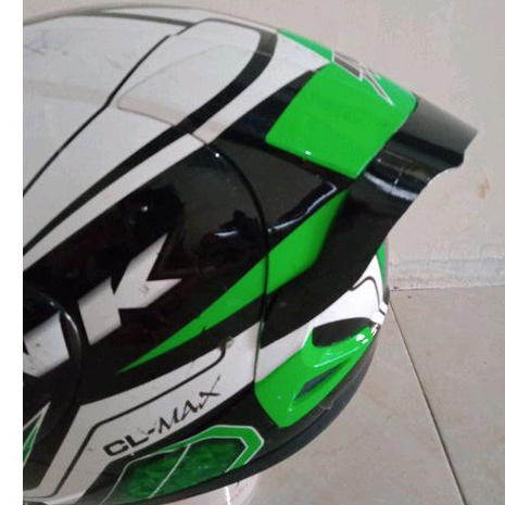 Jual spoiler helm ink cl max black glossy | Shopee Indonesia