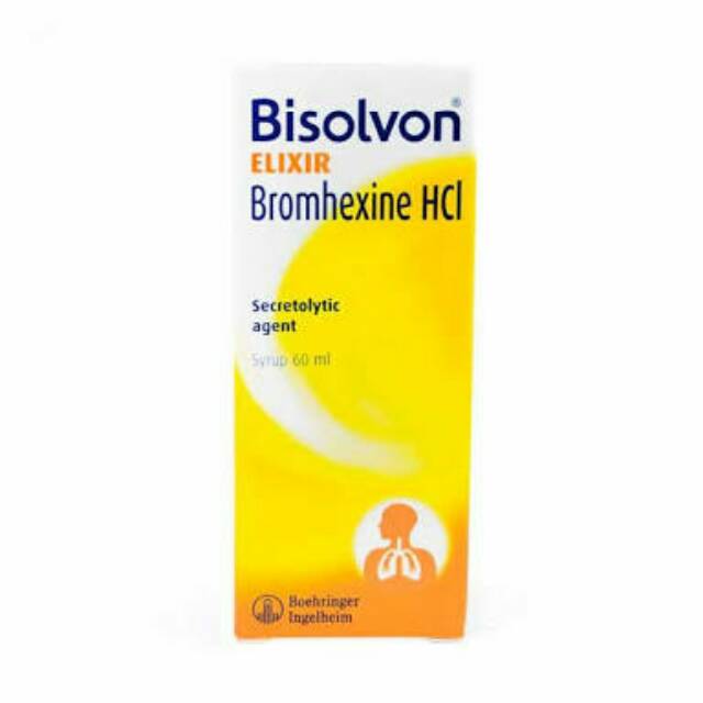 Jual Bisolvon Elixir 60ml - Obat Batuk Pengencer Dahak Eliksir | Shopee ...
